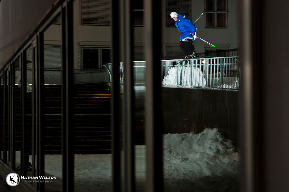 Freestyle Urban Skiing Photography - Outdoor Photographer